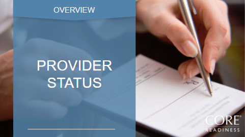 OVERVIEW | Provider Status
