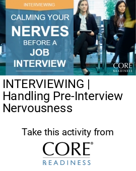 INTERVIEWING | Handling Pre-Interview Nervousness