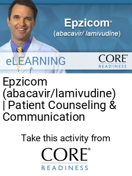 Epzicom (abacavir/lamivudine) | Patient Counseling & Communication