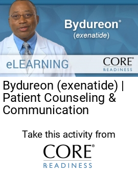 Bydureon (exenatide) | Patient Counseling & Communication