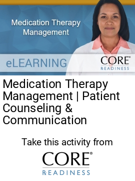 Medication Therapy Management | Patient Counseling & Communication