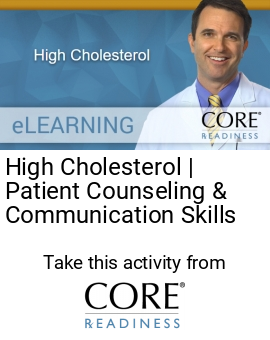 High Cholesterol | Patient Counseling & Communication Skills