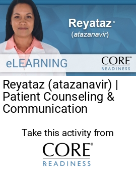 Reyataz (atazanavir) | Patient Counseling & Communication