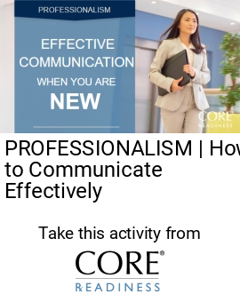 PROFESSIONALISM | How to Communicate Effectively